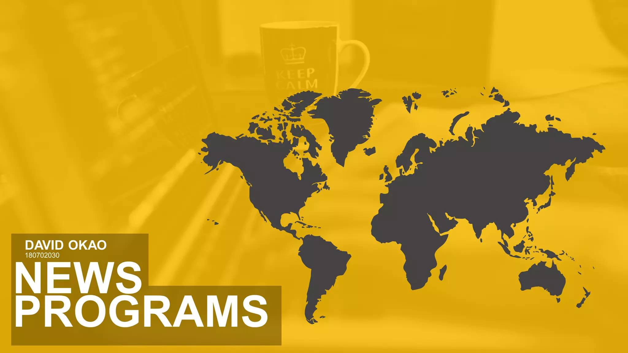 NEWS PROGRAM PRESENTATION | PPTX