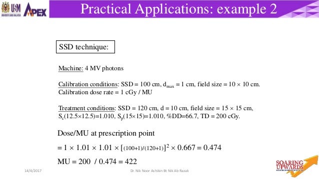 RADIOTHERAPY CALCULATION