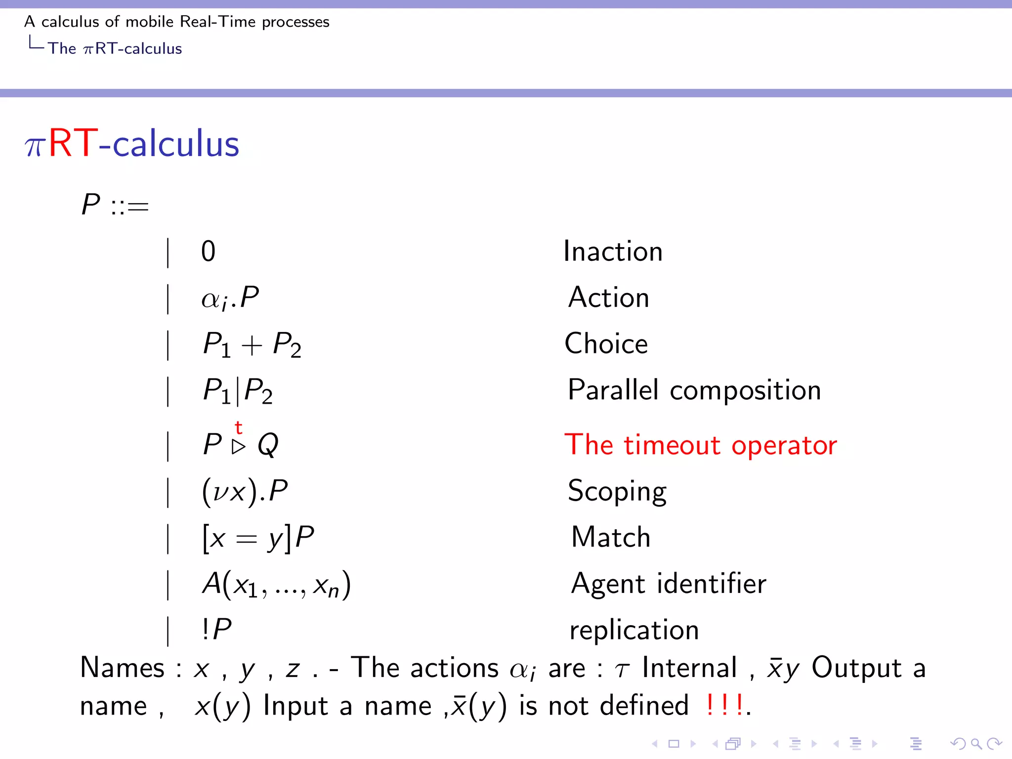 A calculus of mobile Real-Time processes | PPT