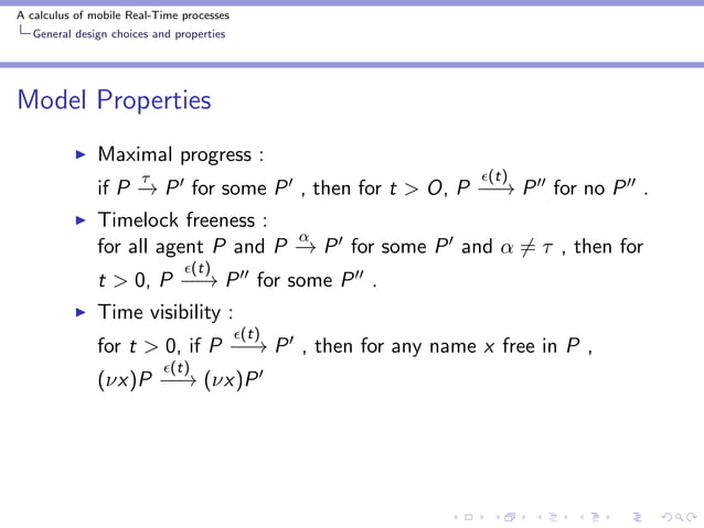 A calculus of mobile Real-Time processes | PPT