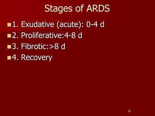 RTC ARDS.ppt | Lung and Respiratory Health | Diseases and Conditions