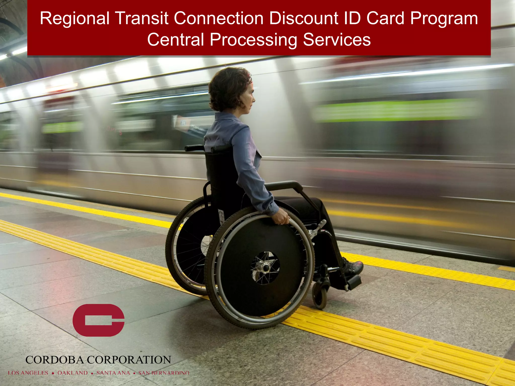 Bart Regional Transit Connection Discount Card Program Ppt Rail Travel Travel Type