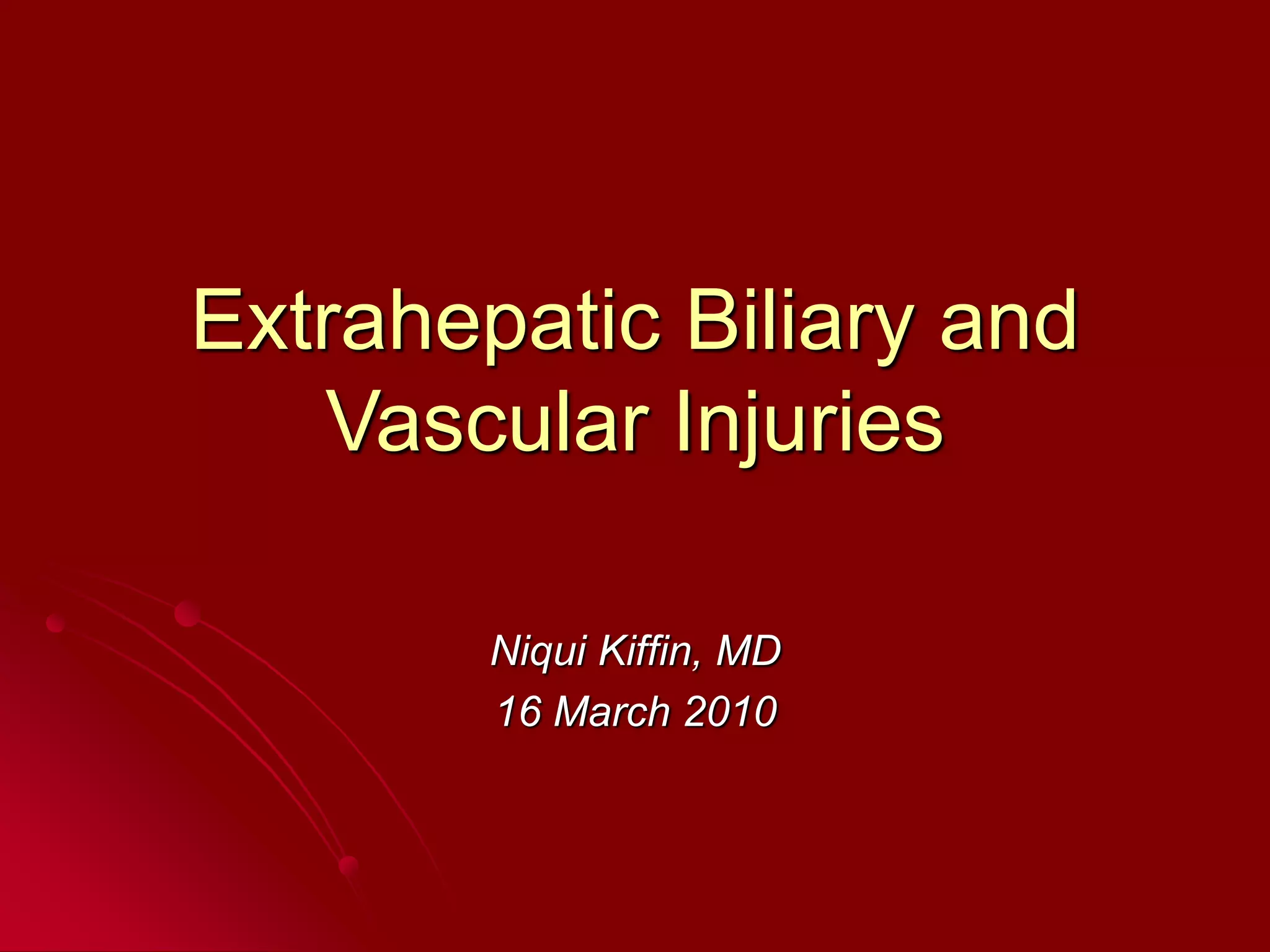 Rtc extrahepatic billiary injury | PPT
