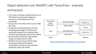 AI in RTC - RTC Korea 2018 | PPTX | Web Development | Internet