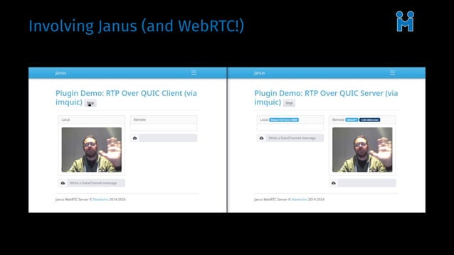 WebRTC and QUIC: how hard can it be? @ RTC.ON 2024 | PDF