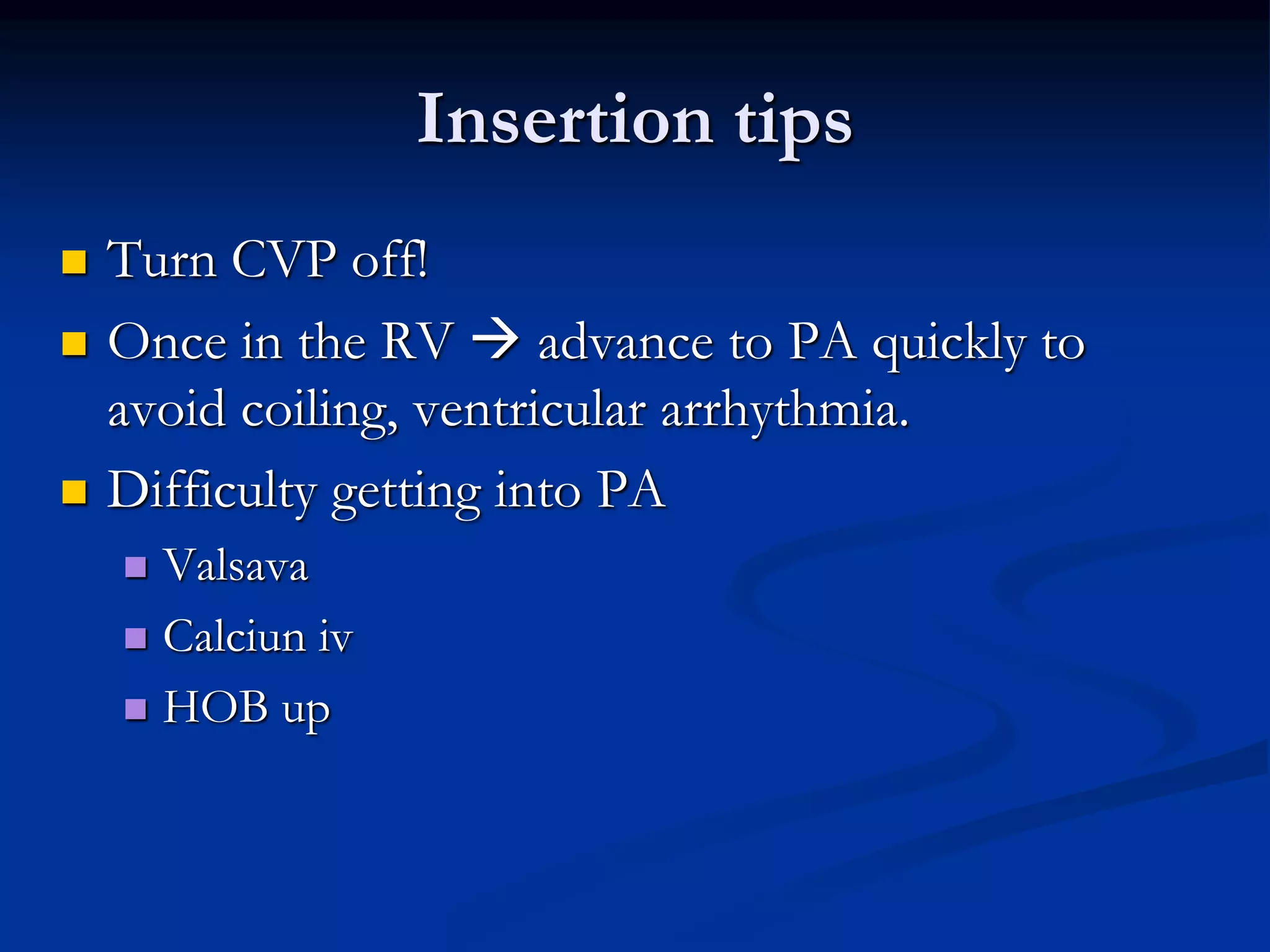 RTC PA CATHETER.ppt | Heart and Cardiovascular Diseases | Diseases and ...