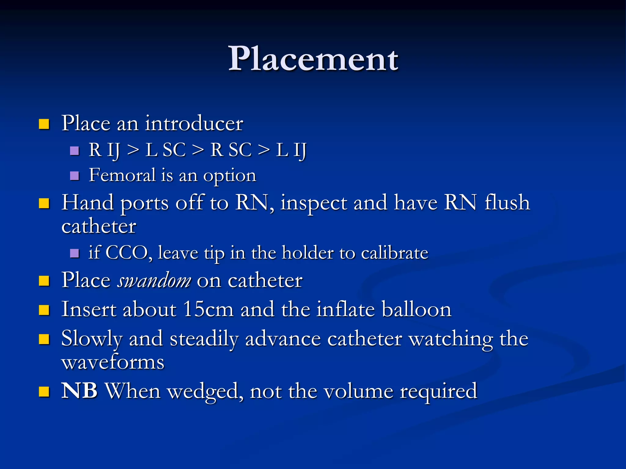RTC PA CATHETER.ppt | Heart and Cardiovascular Diseases | Diseases and ...