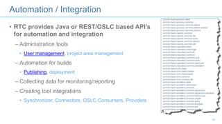 Rational Team Concert Process Customization - What you can and cannot do | PDF