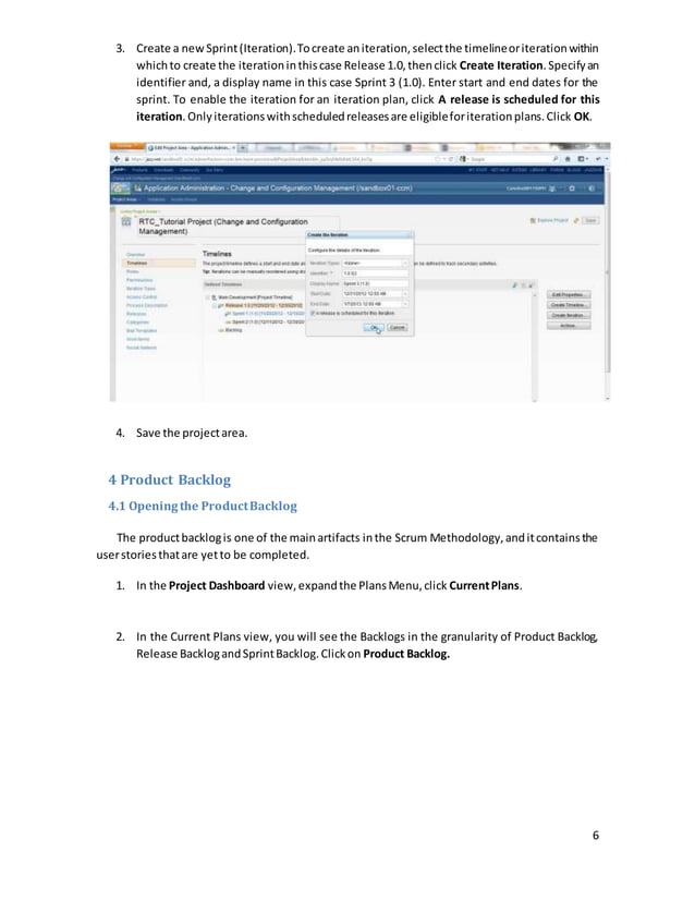 RTC (Rational Team Concert) with Scrum Framework | PDF