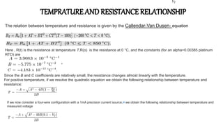 Resistance Temperature Detector By Mitesh Kumar | PPT