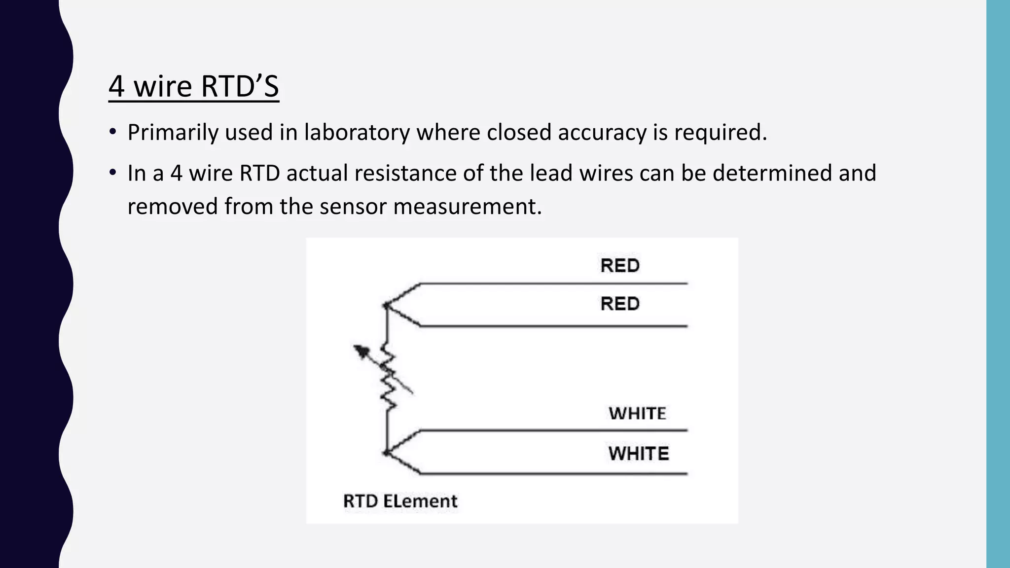 Rtd (resistance temperature detector) | PPTX
