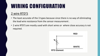 Rtd (resistance temperature detector) | PPTX
