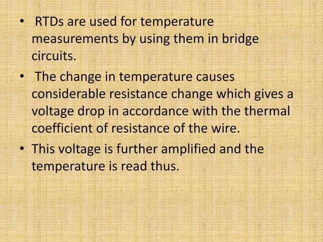 RTD | PPTX | Chemistry | Science
