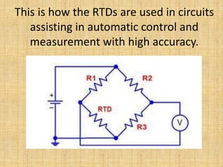 RTD | PPTX | Chemistry | Science