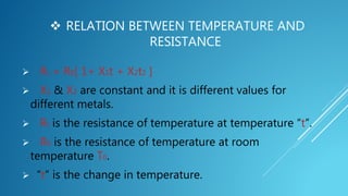 Rtd (REsistive Temp. detector) | PPT