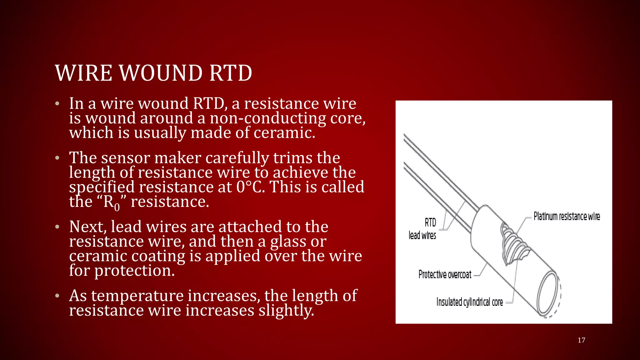 RTD-RESISTANCE TEMPERATURE DETECTOR | PPTX