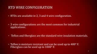 RTD-RESISTANCE TEMPERATURE DETECTOR | PPTX