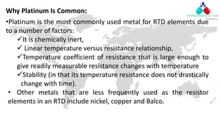 Resistance Temperature Detector Role In API & Chemical Industries ...
