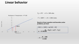 RTD basic concept for Instrumentation and Electrical | PPT