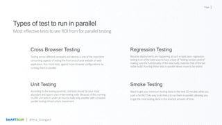 Accelerating Your Test Execution Pipeline | PPT