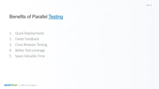 Accelerating Your Test Execution Pipeline | PPT