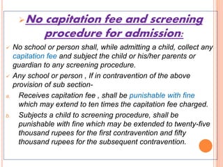 Right to Education (RTE) India | PPTX
