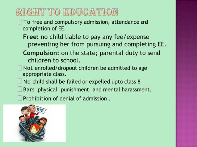 RTE 2009.pptx | Daycare and Pre-School | Parenting