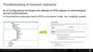 AEM Rich Text Editor (RTE) Deep Dive | PPTX
