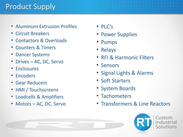 Rt Engineering - About Us | PPT