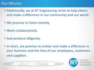 Rt Engineering - About Us | PPT