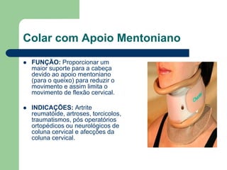óRteses para o tronco e coluna cervical | PDF