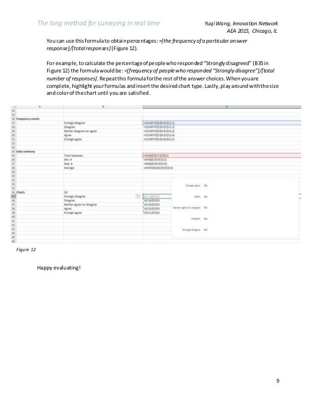 Real Time Survey_Long Method