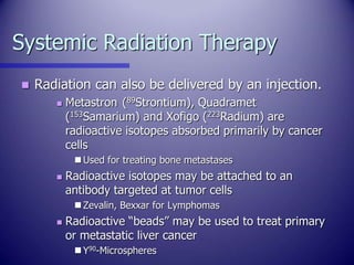 Systemic Radiation Therapy