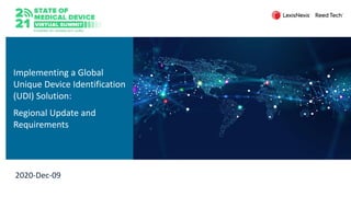 Implementing a Global Unique Device Identification (UDI) Solution ...