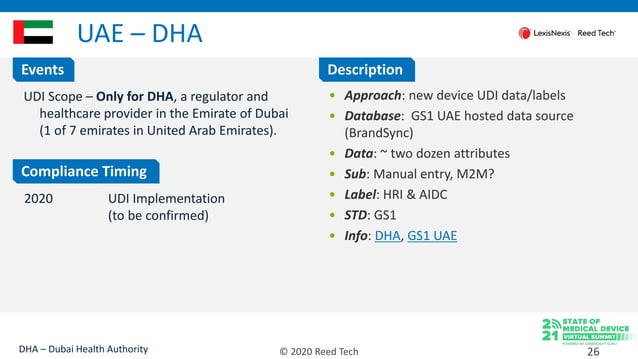 Implementing a Global Unique Device Identification (UDI) Solution: Regional Update and ...
