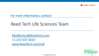 Implementing a Global Unique Device Identification (UDI) Solution: Regional Update and ...