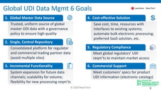 Implementing a Global Unique Device Identification (UDI) Solution: Regional Update and ...