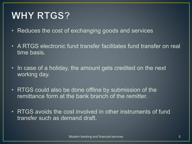 Rtgs minor 1 | PPT