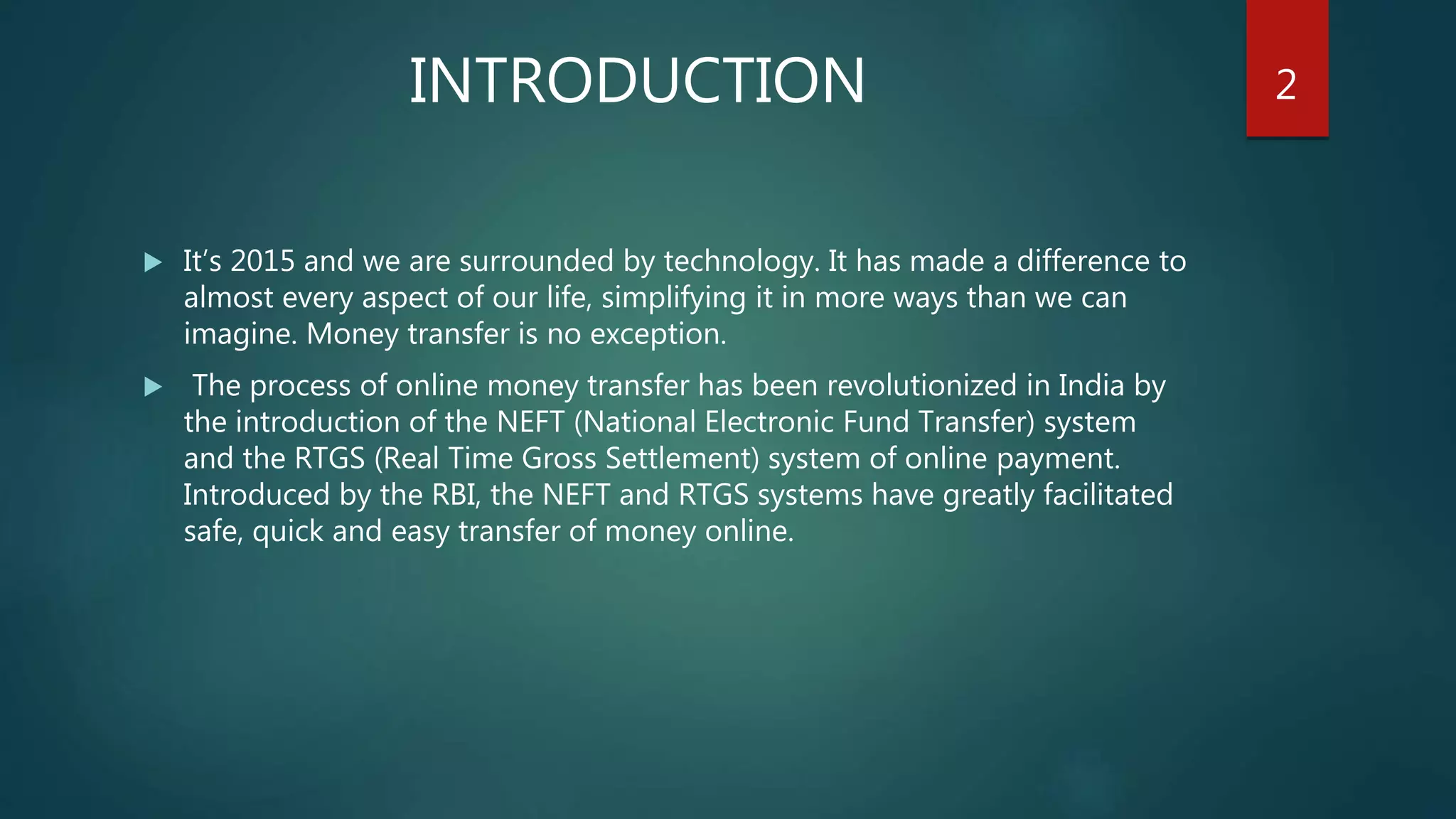 RTGS AND NEFT | PPTX