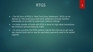 RTGS AND NEFT | PPTX