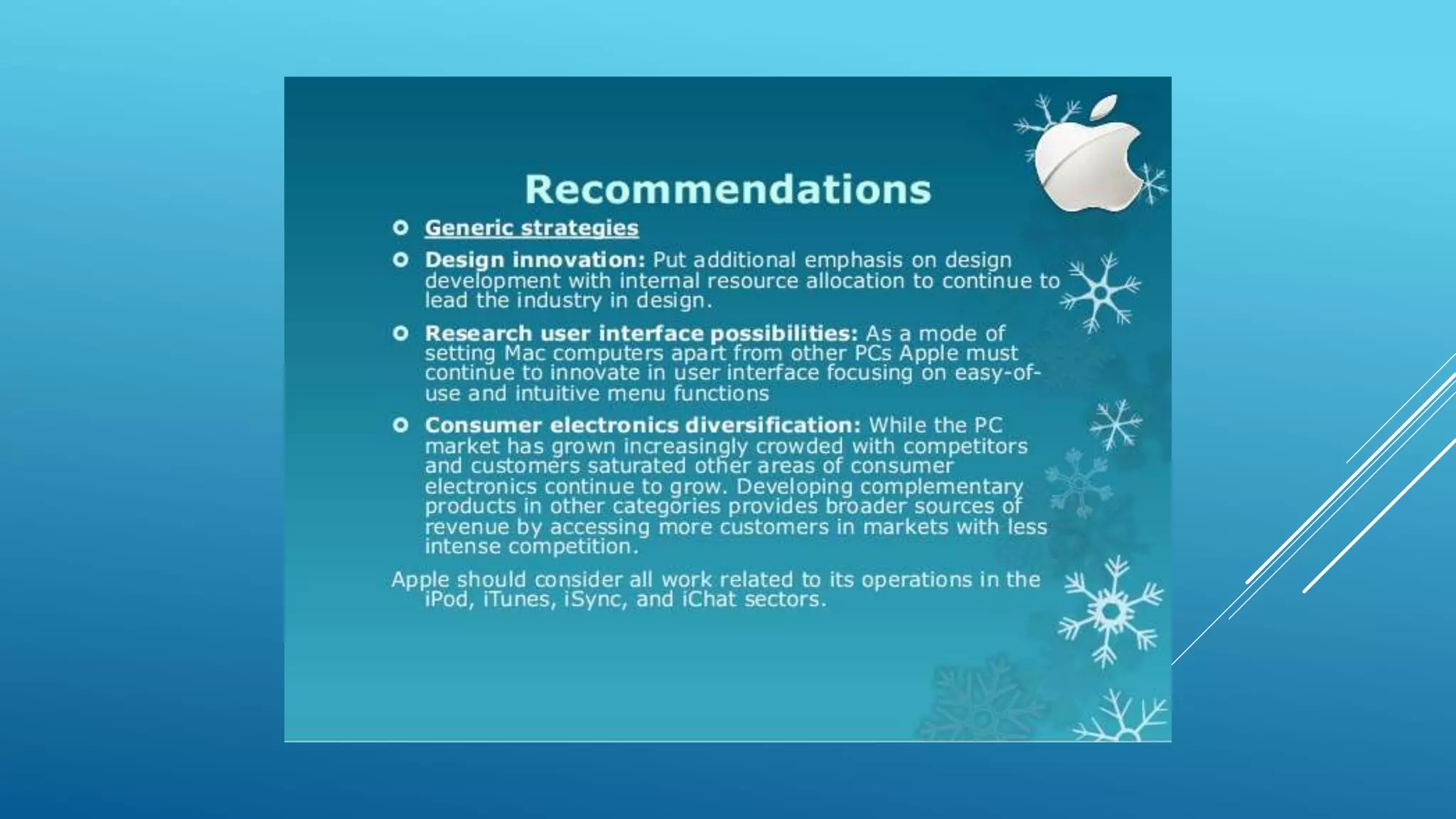 apple company presentation | PPT