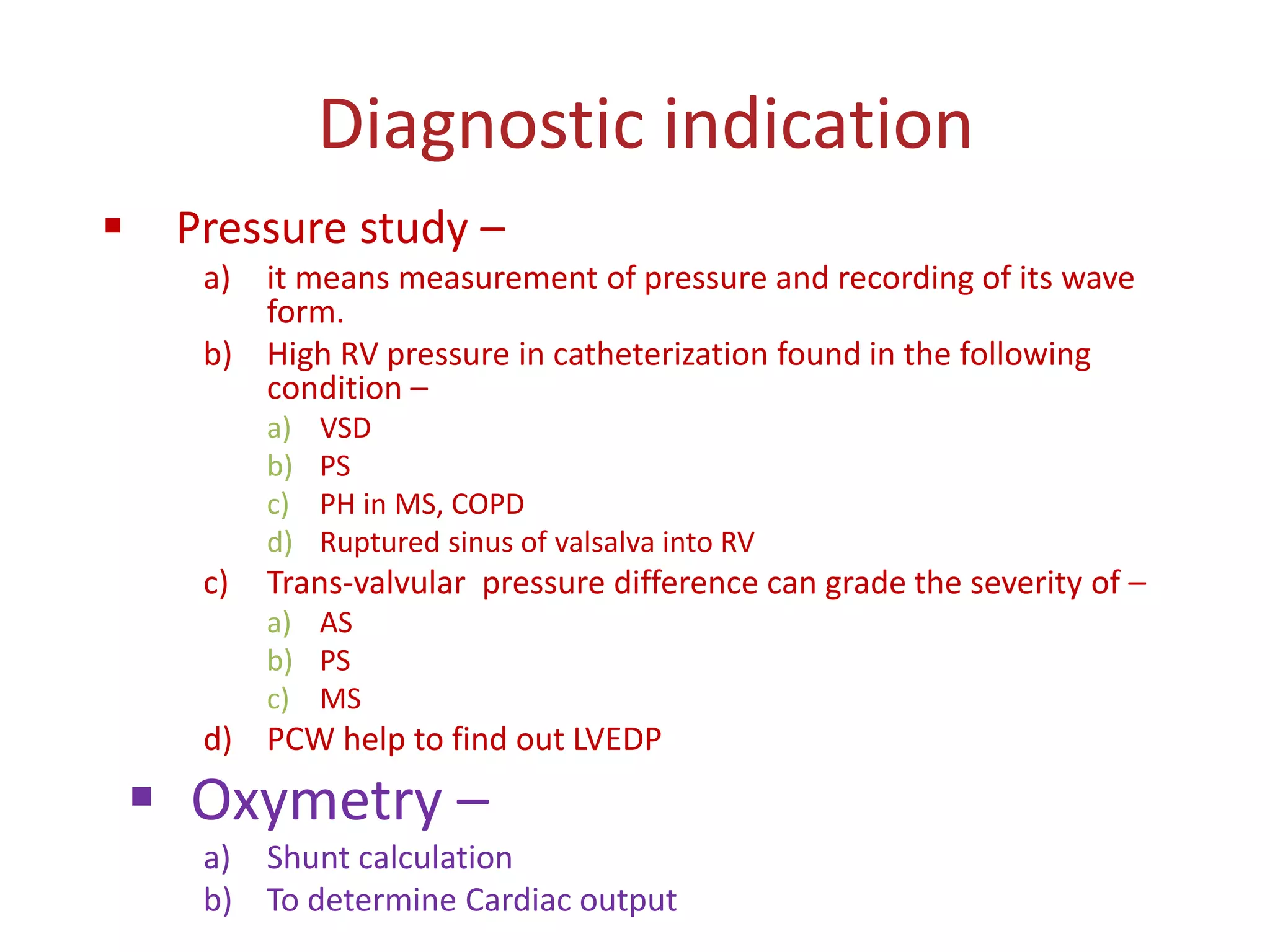 Right heart catheterization | PPSX