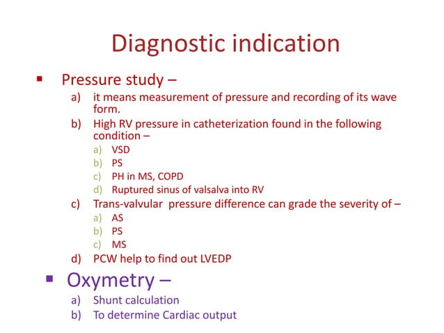 Right heart catheterization | PPSX | Heart and Cardiovascular Diseases ...