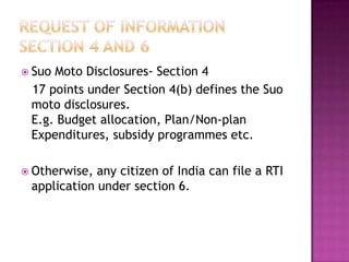 How to file a RTI Application | PPTX