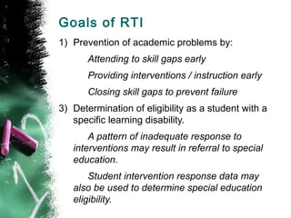 Response To Intervention Presentation | PPT