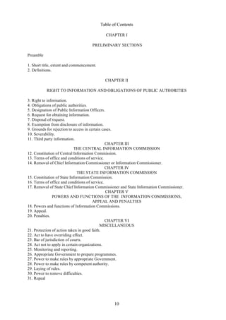 Rti Act 2005 - An Aauthentic Interpretation of the statute | PDF