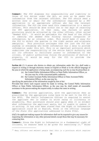 Rti Act 2005 - An Aauthentic Interpretation of the statute | PDF