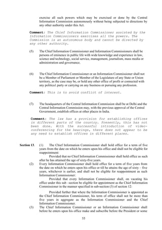 Rti Act 2005 - An Aauthentic Interpretation of the statute | PDF