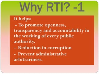 Presentation on RTI | PDF