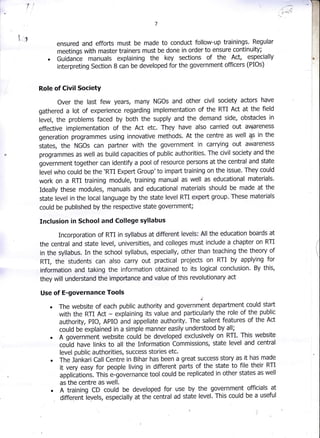 Rti natchiappan cmte-report of fgd-030209 | PDF